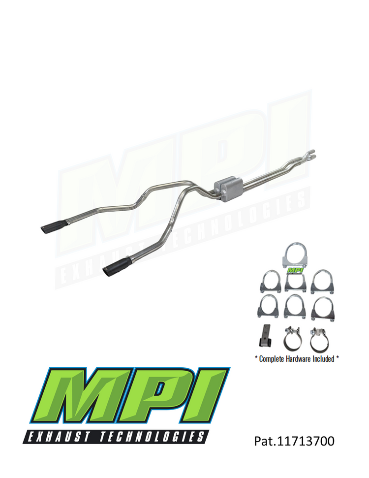 Ford F250 F350 2017-2024 Truck Dual Exhaust Kits - Clamp-on – MPI ...